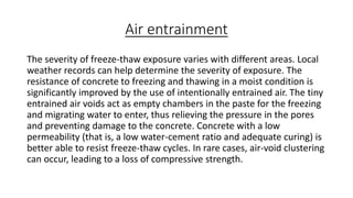 Freeze and Thaw and Seismicity Geotechnical presentation | PPTX