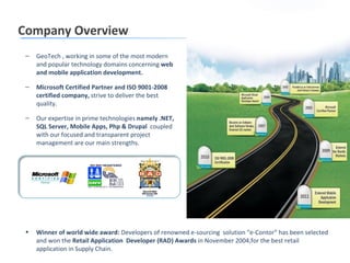 Geotech presentation 2012 | PPT