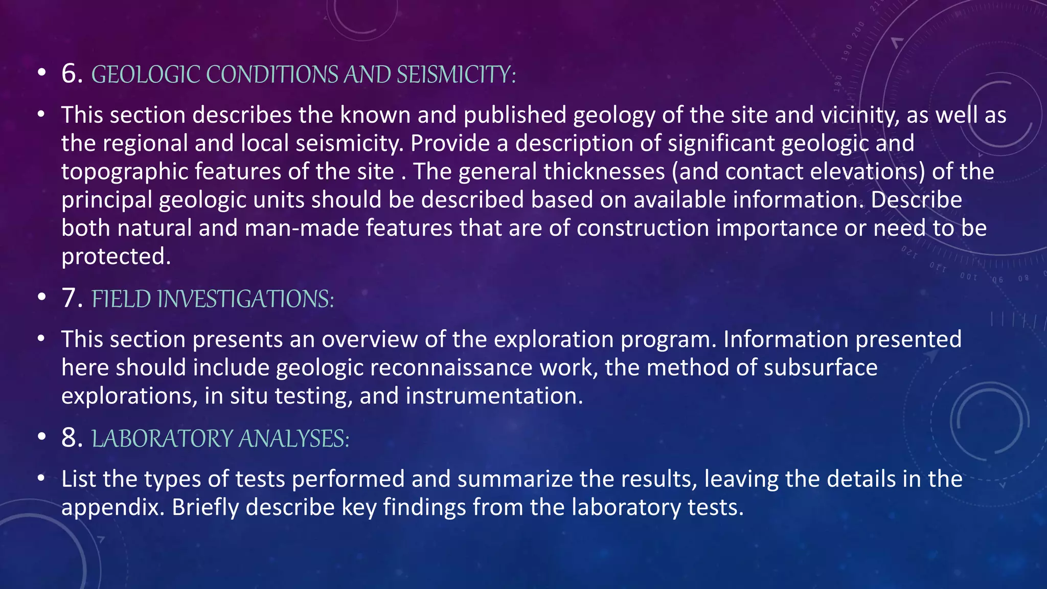 Geotech site investigation | PPTX