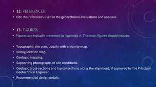 Geotech site investigation | PPT