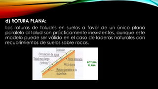 Geotecnia de taludes listo | PPTX