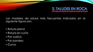 Geotecnia de taludes listo | PPTX