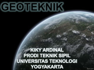Geoteknik | PPT