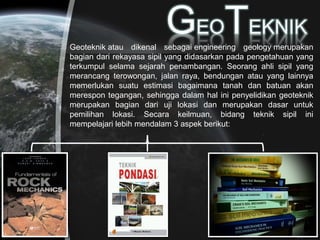 Geoteknik | PPT