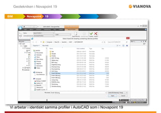 Geotekniken i novapoint 19 | PDF