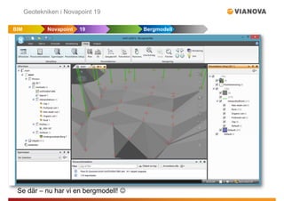 Geotekniken i novapoint 19 | PDF