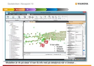 Geotekniken i novapoint 19 | PDF