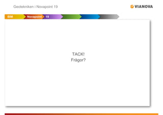 Geotekniken i novapoint 19 | PDF