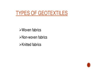 Geo Textile Presentation By BULBUL | PPTX