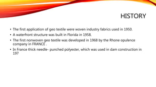 Geo textile | PPT