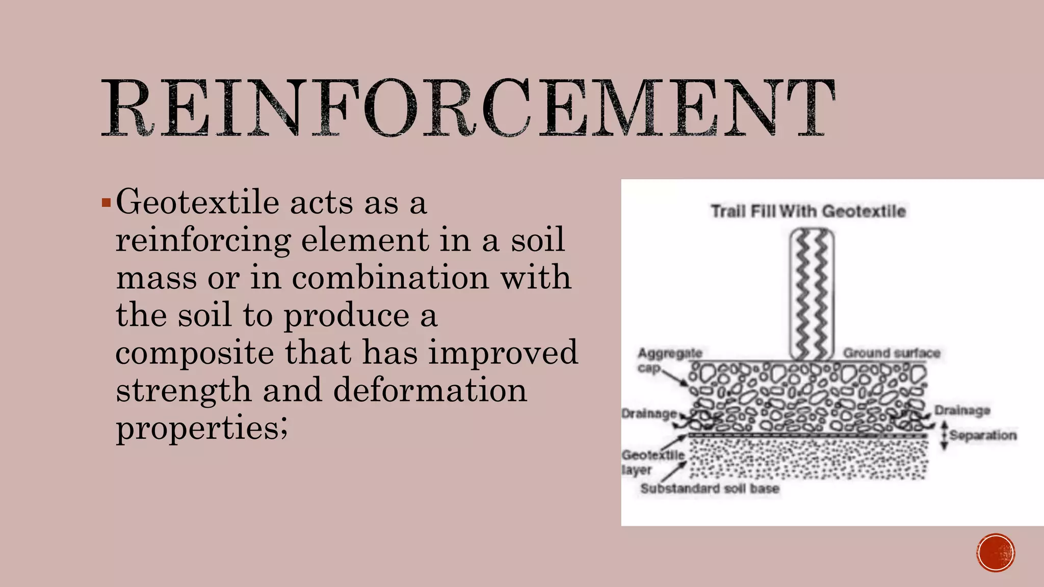 Geotextile application to civil engineering | PPTX