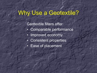 Geotextile Filter Design | PDF