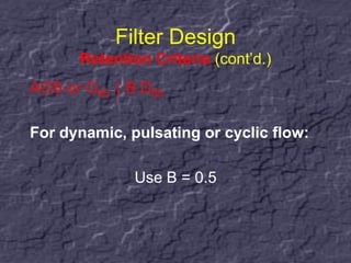 Geotextile Filter Design | PDF