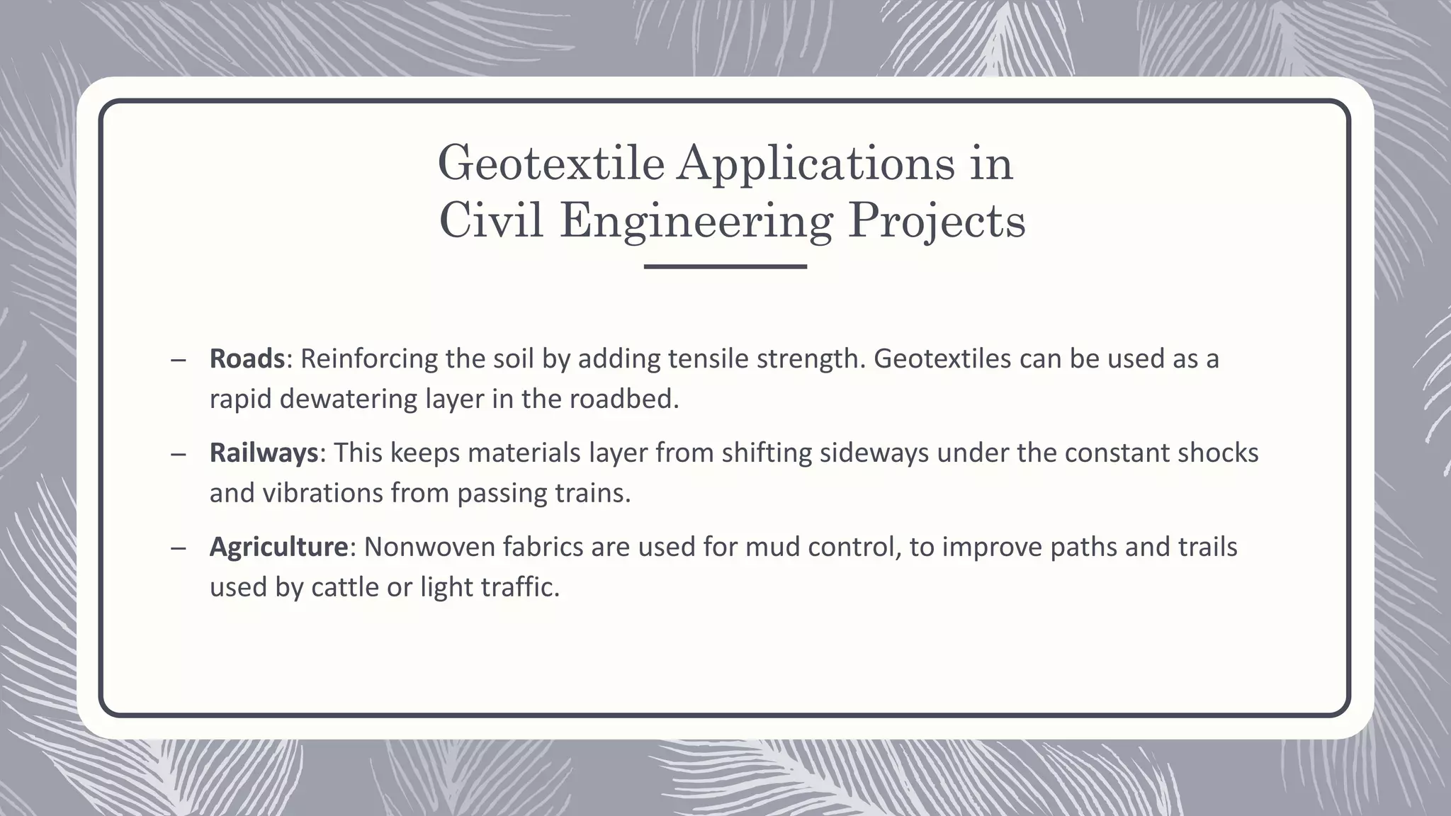 Geotextile In Civil Engineering.pptx