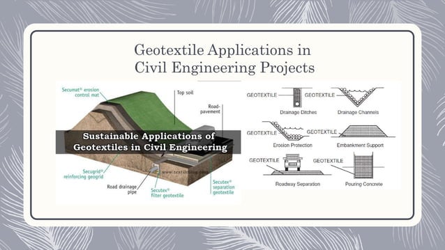 Geotextile In Civil Engineering.pptx | Civil Engineering Industry ...