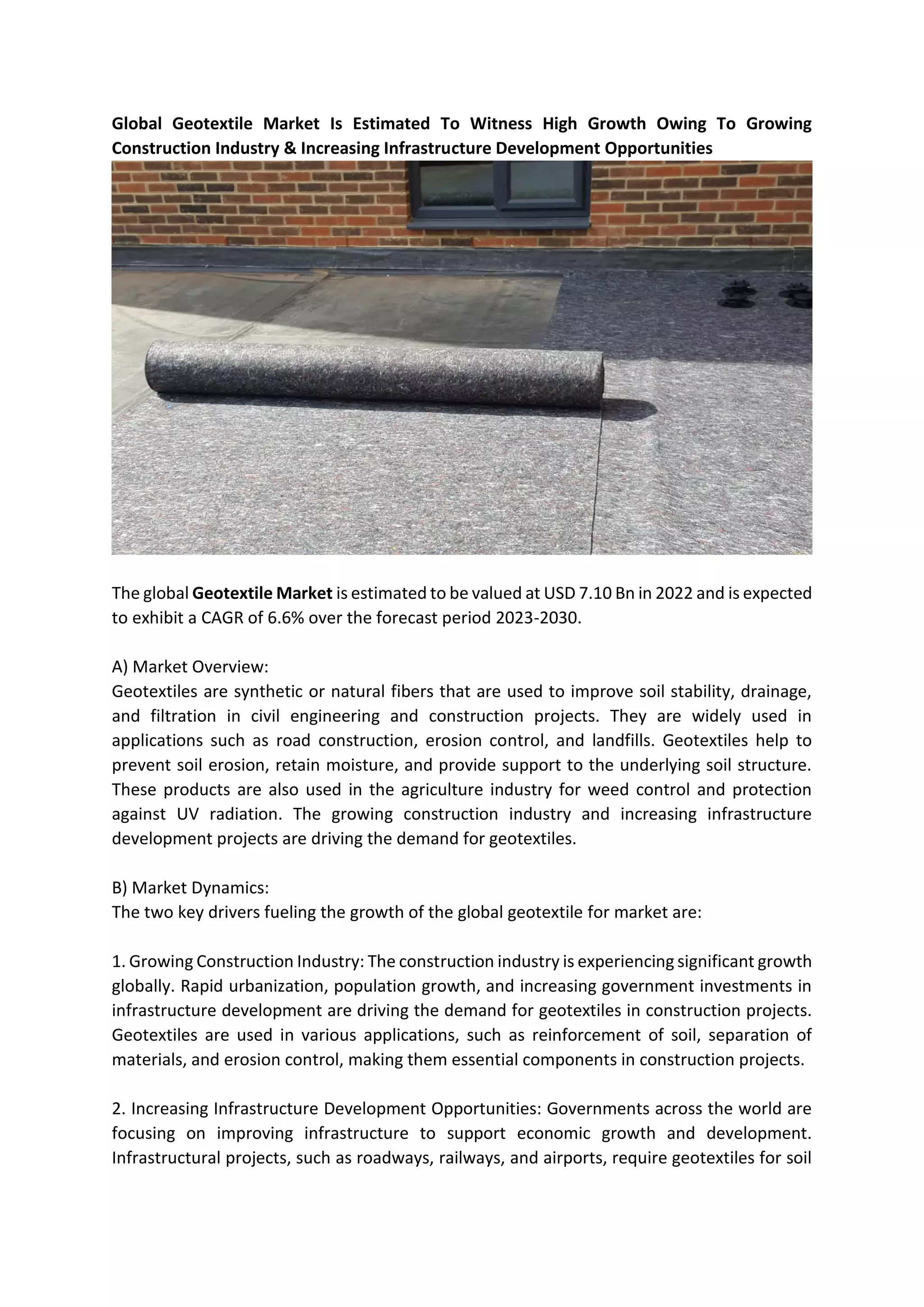 Geotextile Market.pdf