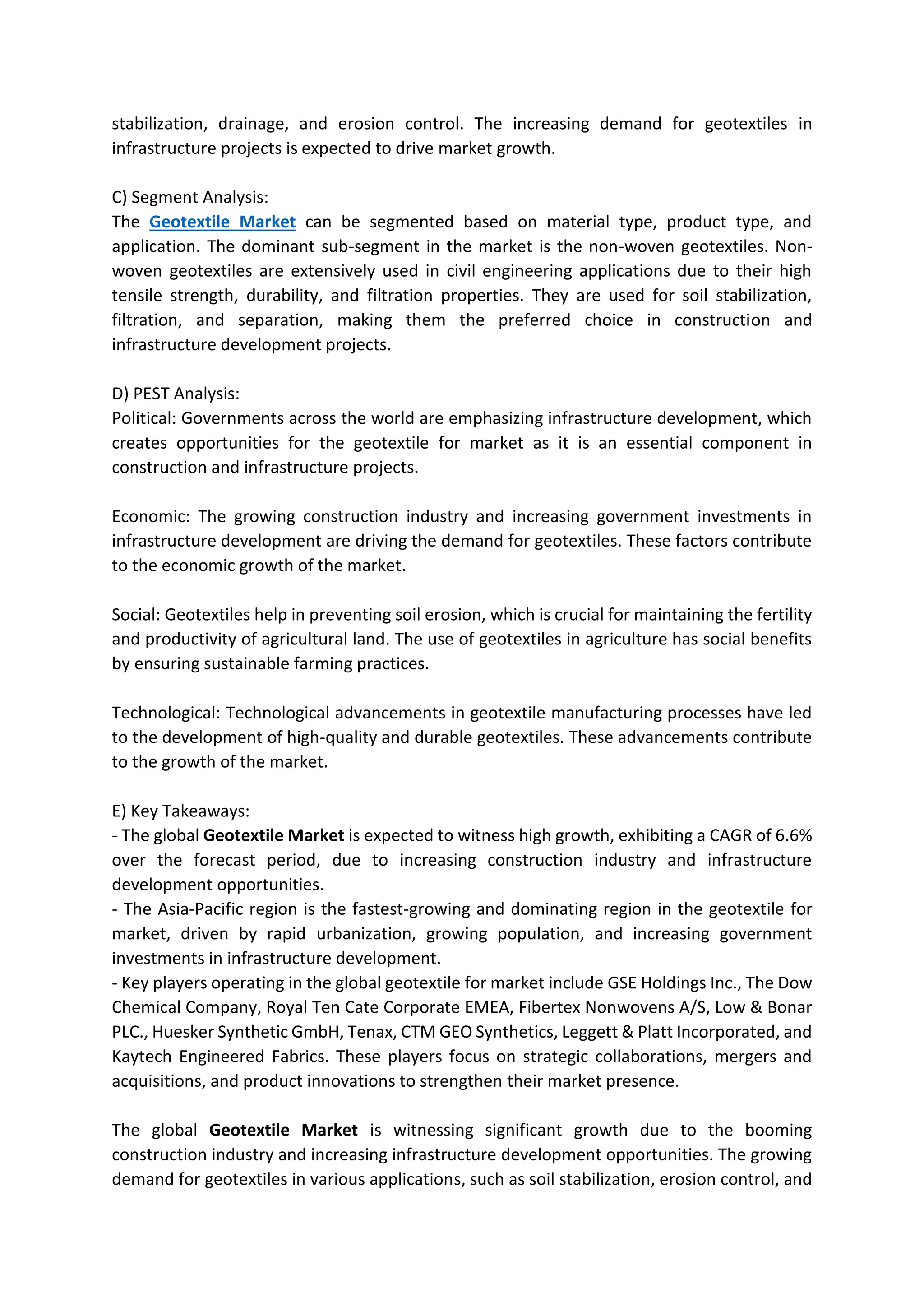 Geotextile Market.pdf