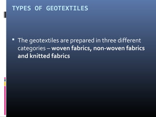 Geotextiles | PPT