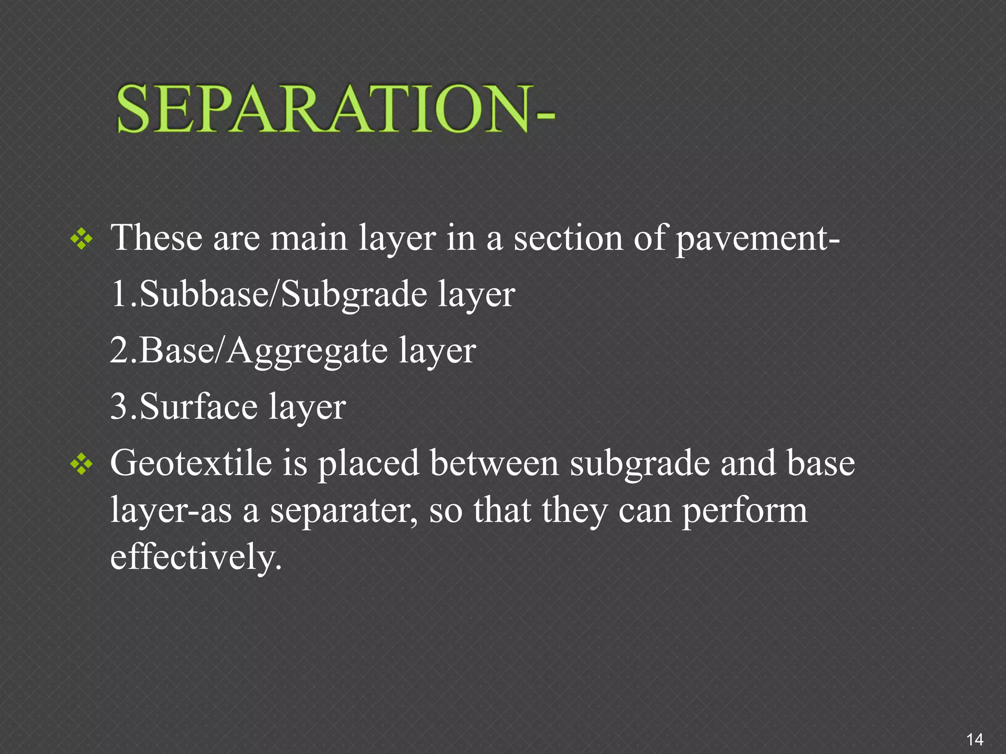 Geotextiles in pavement | PPTX