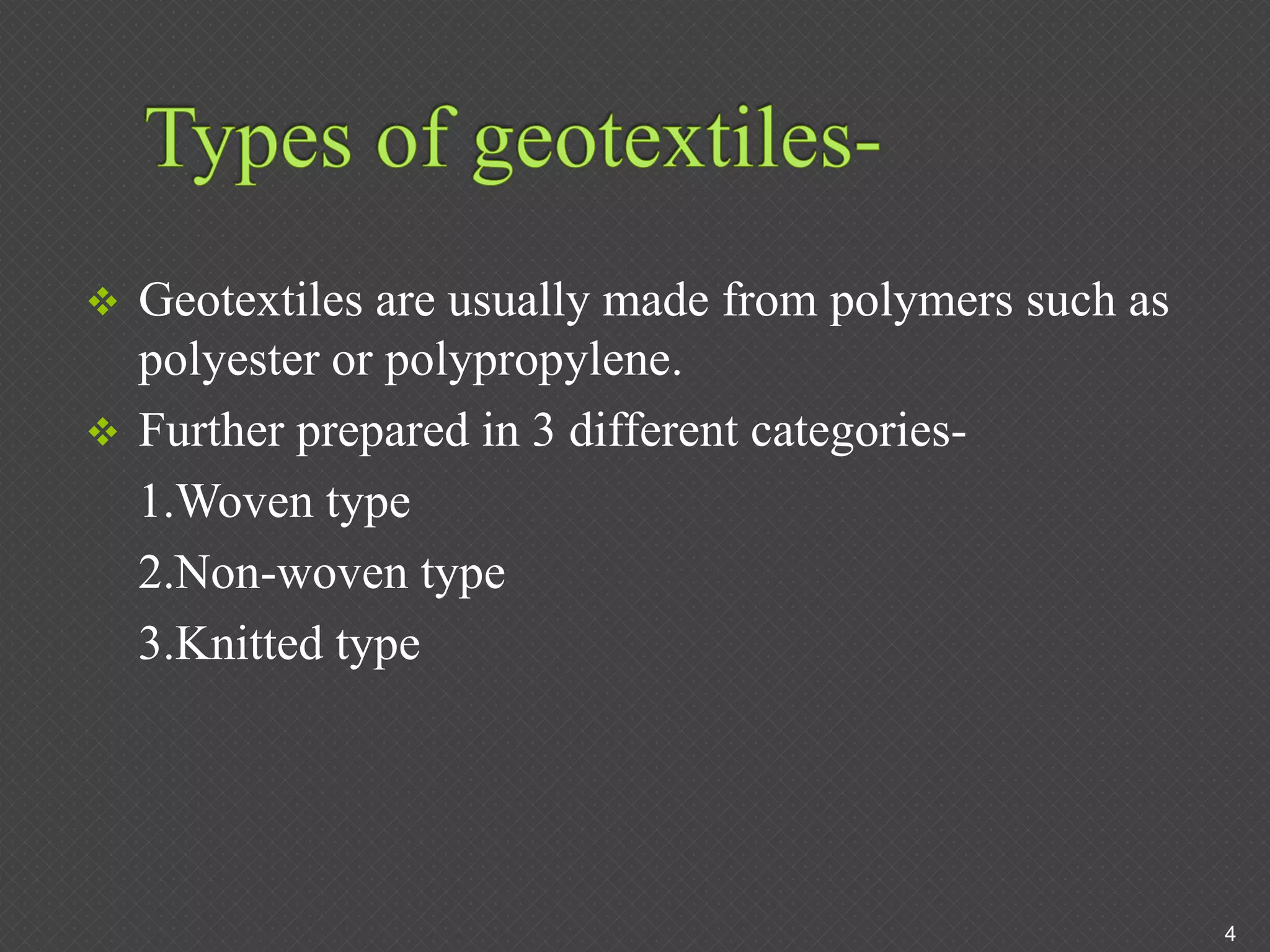 Geotextiles in pavement | PPTX