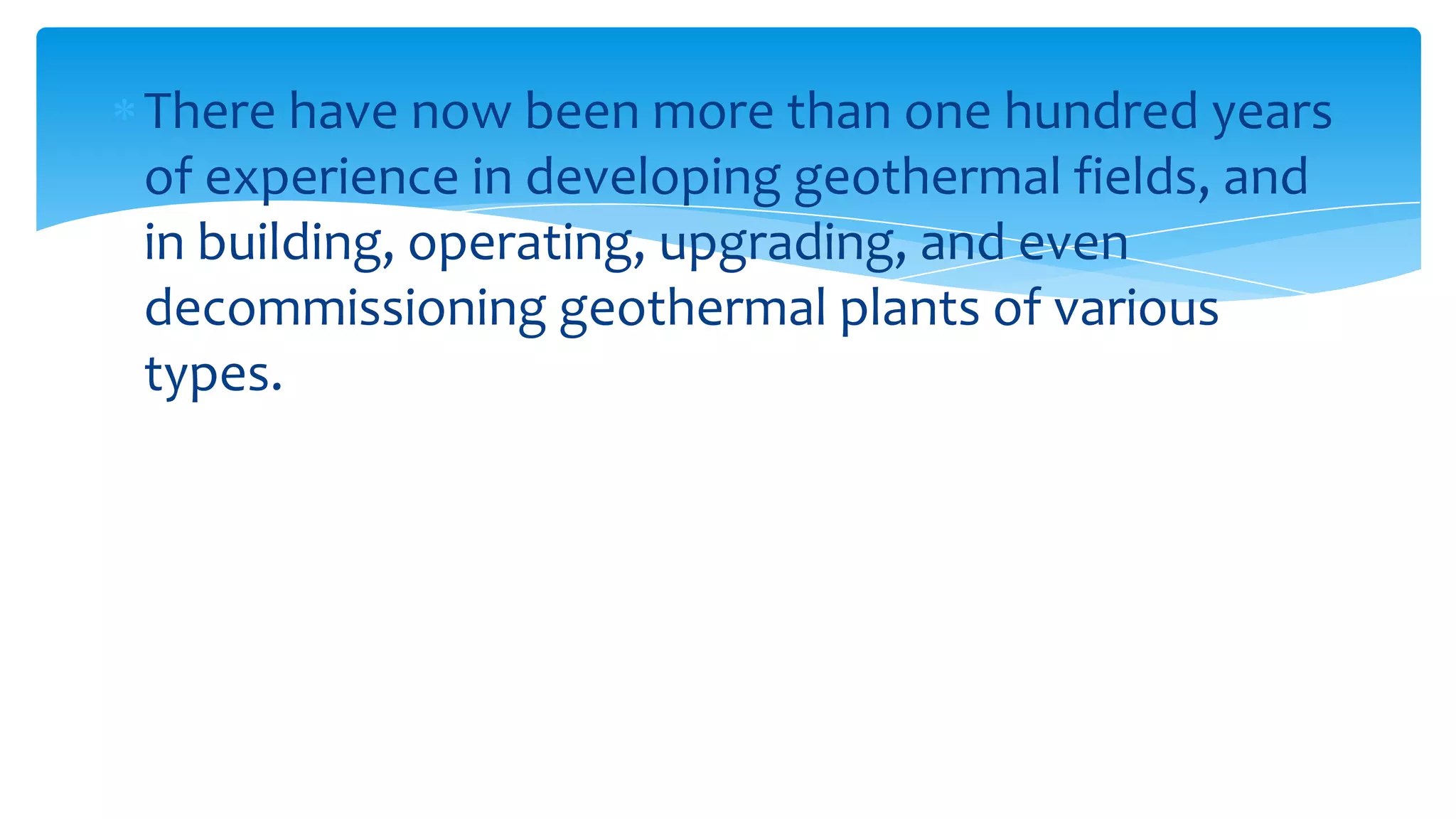 environmental impact of geothermal plants | PPTX