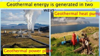 ILLUSTRATE HOW ENERGY FROM VOLCANOES MAY TAPPED FOR HUMAN USED | PPTX