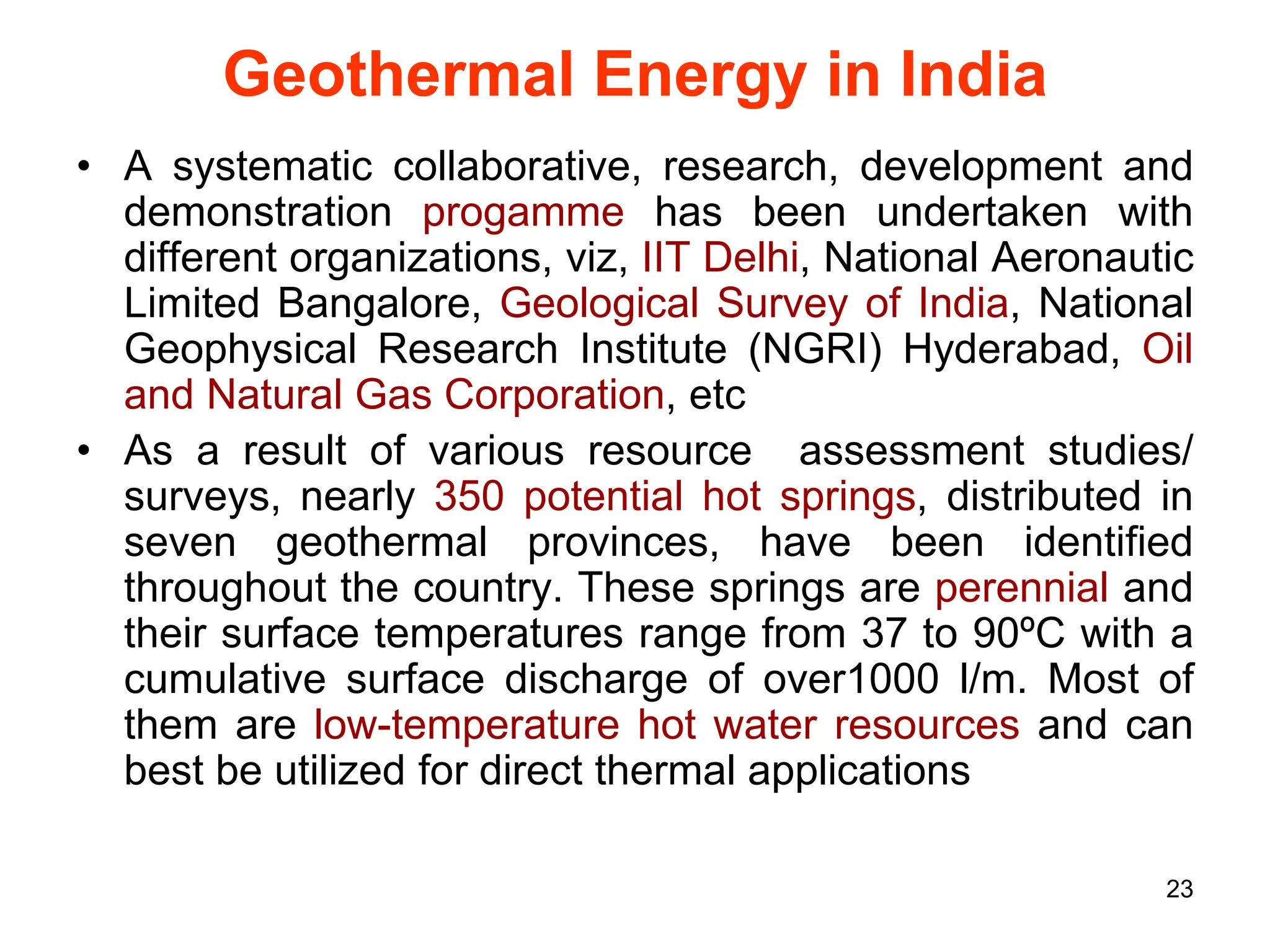 Geo Thermal Energy Principle and Working | PPT