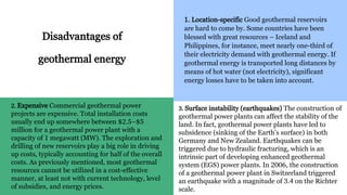 GEOTHERMAL-ENERGY-Harnessing the heat from the earth. | PPTX