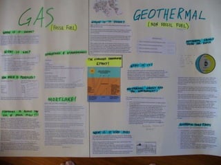 Geothermal Vs Gas Posters | PPT | Power and Energy Industry | Industries