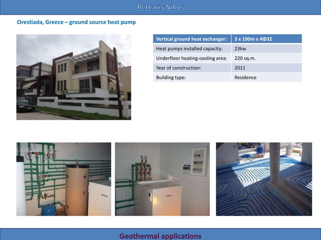 Geothermal applications | PPT