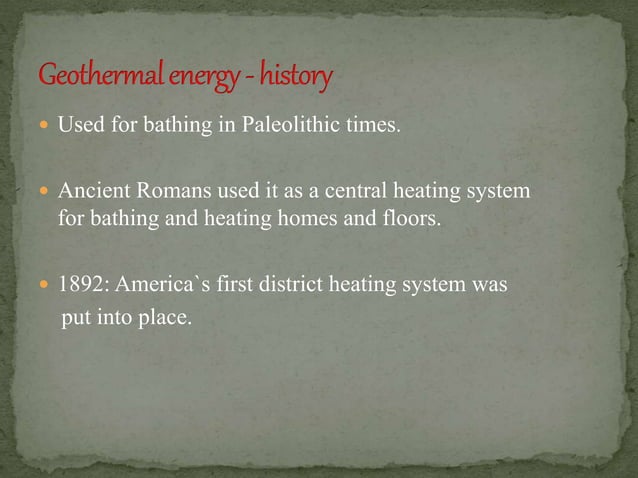 Geo thermal energy 1 | PPT