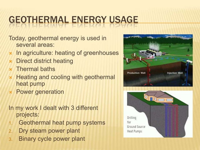 Geothermal energy case study: Tuscany and Hungary | PPTX