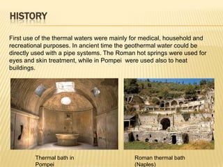 Geothermal energy case study: Tuscany and Hungary | PPTX