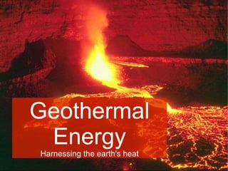 Geothermal energy | PPT