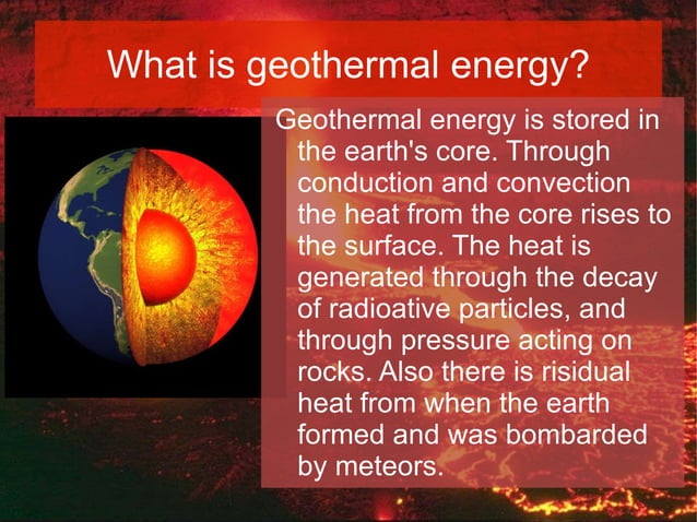 Geothermal energy | PPT