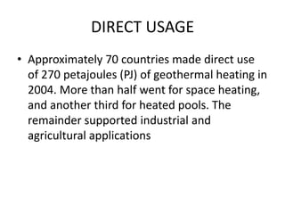 Geothermal energy | PPT