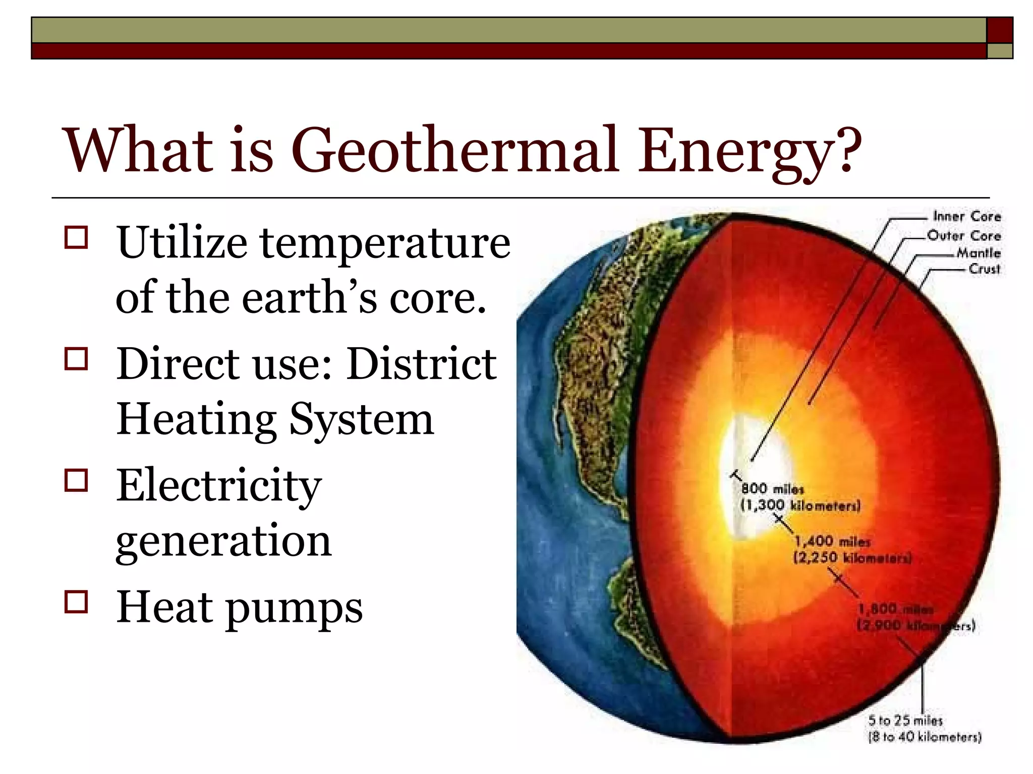 Geothermal energy | PPT