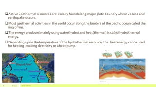 Geothermal energy | PPTX