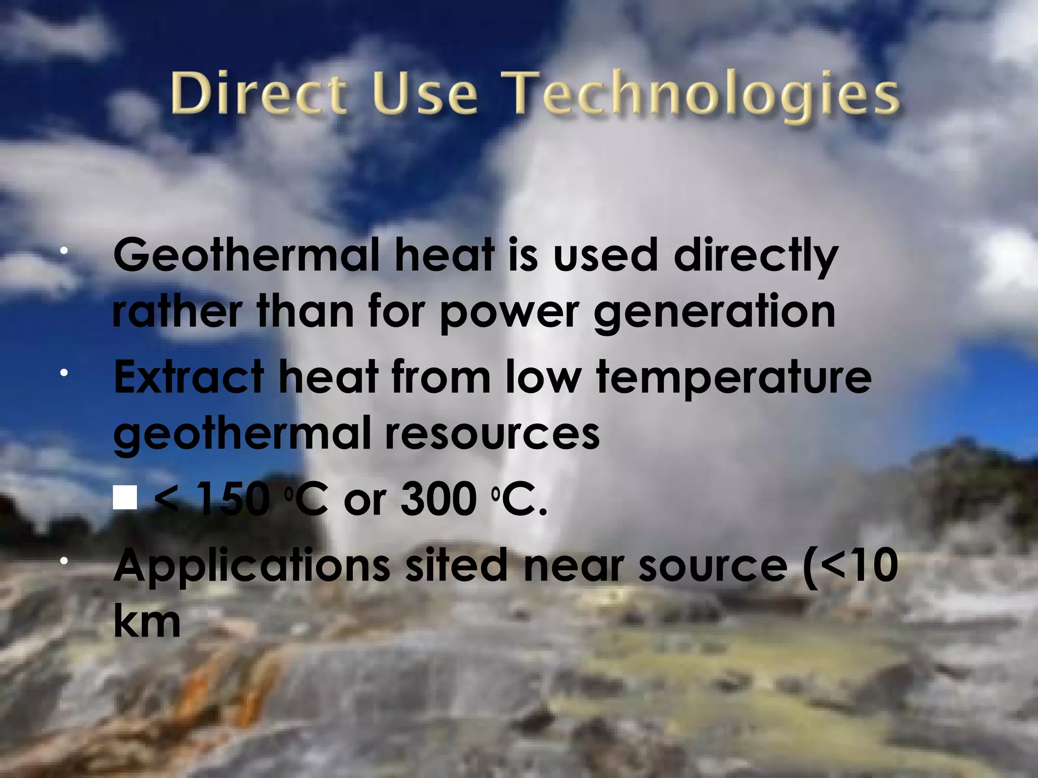 Thermodynamics of Geothermal energy | PPT | Geography | Science
