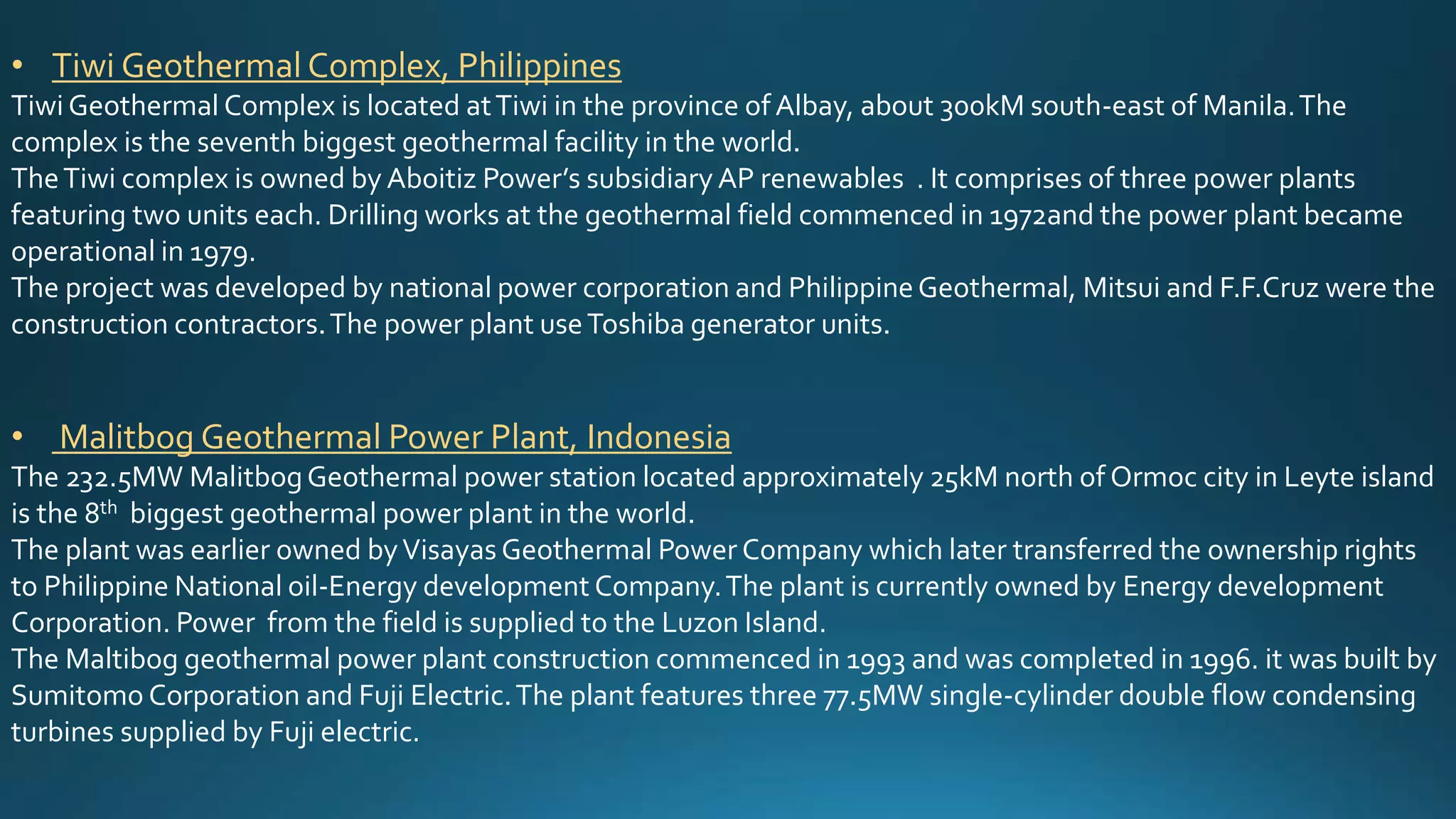 Geothermal energy | PPTX
