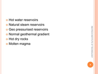 Geothermal energy | PPTX