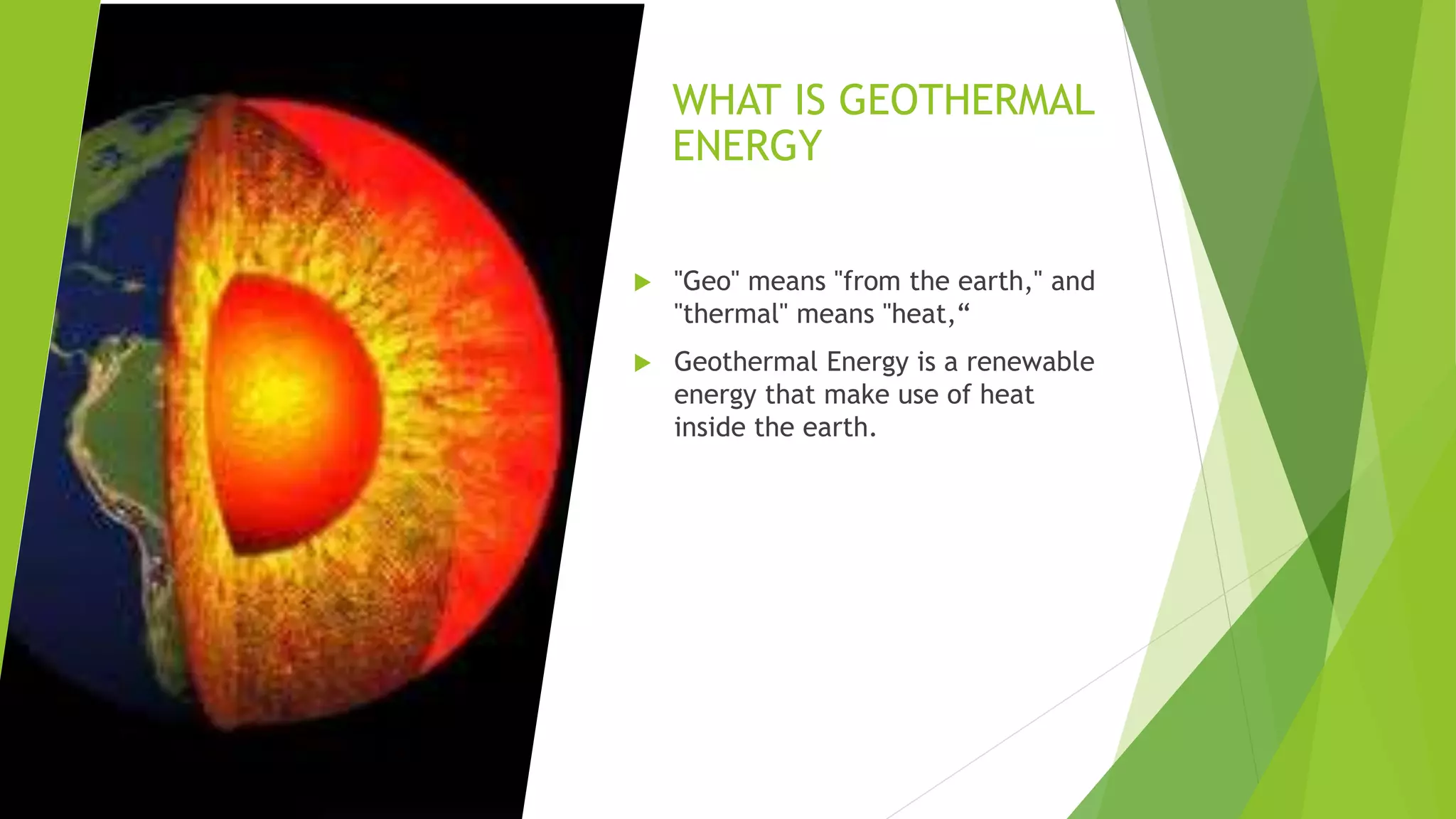 Geothermal Energy | PPTX