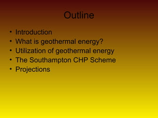 Geothermal energy | PPT