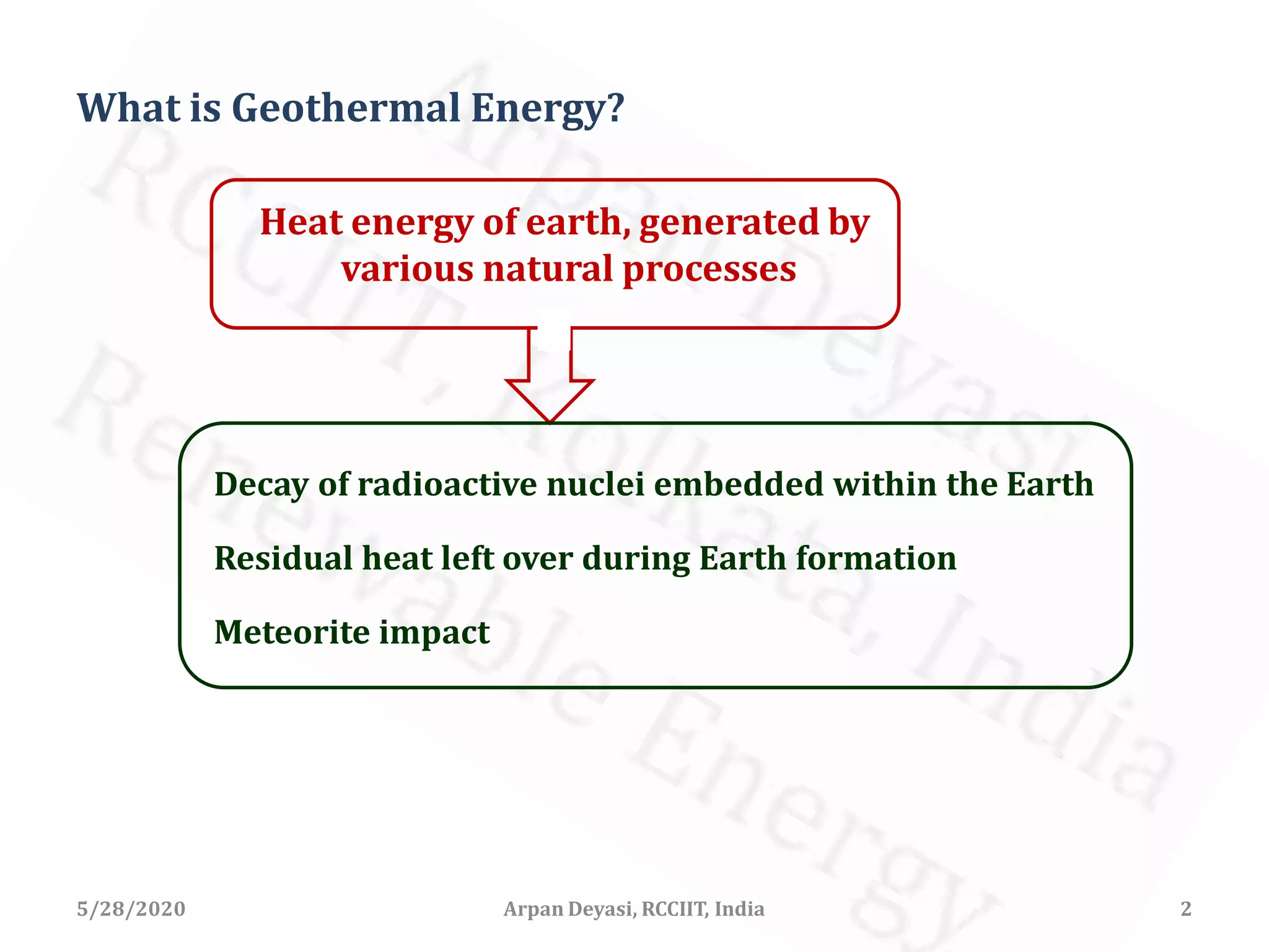 Geothermal energy | PPT