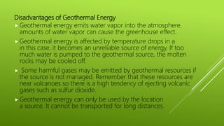 Geothermal energy | PPTX | Power and Energy Industry | Industries