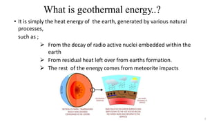 Geo thermal energy | PPTX