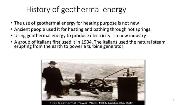 Geo thermal energy | PPT