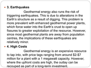 Geothermal energy in environmental geology | PPT