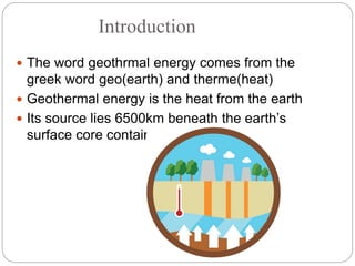 Geothermal energy in environmental geology | PPTX | Geography | Science