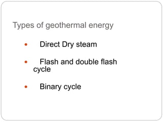 Geothermal energy in environmental geology | PPT